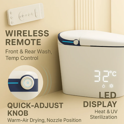 A Complete Guide to Smart Toilets: Features, Benefits, and Considerations